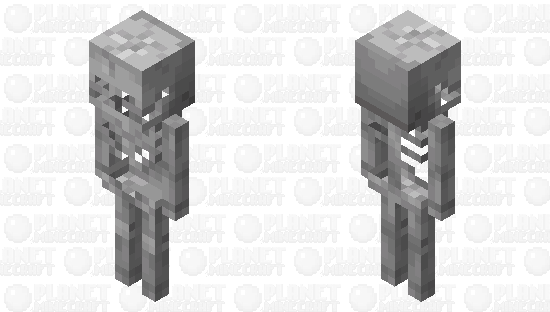 Spooky, Scary, Skelington Minecraft Mob Skin