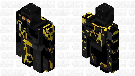 Gilded Blackstone Golem Minecraft Mob Skin