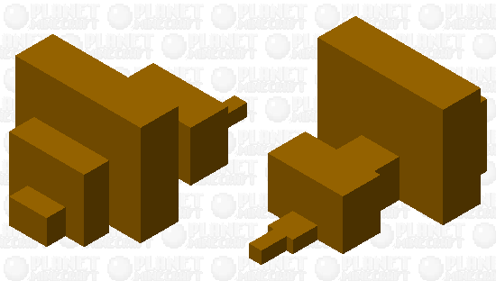 MOVING AND ALIVE POOP Minecraft Mob Skin