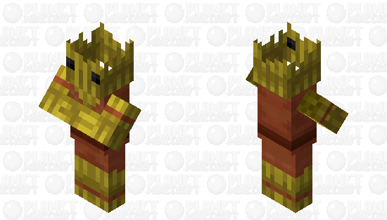 Straw Golem Minecraft Mob Skin