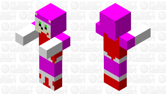 Amy Rose Minecraft Mob Skin