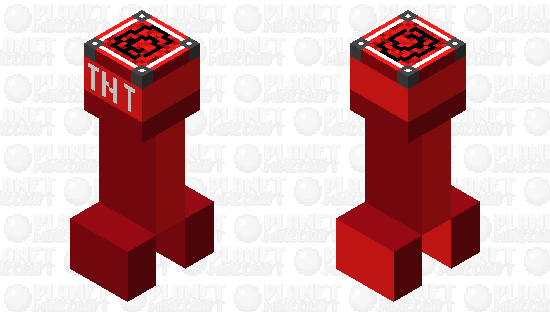 TNT creeper Minecraft Mob Skin