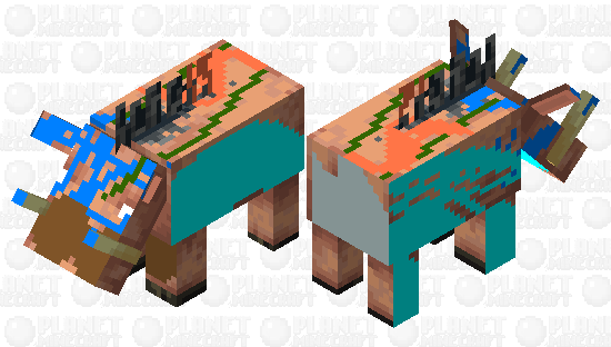 Super hoglin Minecraft Mob Skin