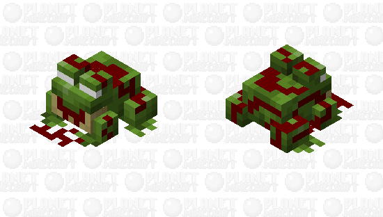 the posesed frog Minecraft Mob Skin