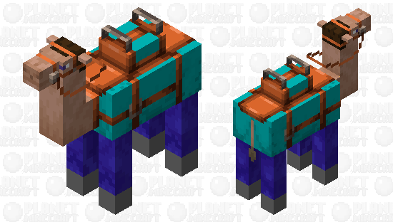 Camel Steve Minecraft Mob Skin