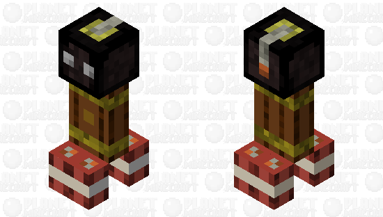 Powder Keg Creeper (Creeper skin) Minecraft Mob Skin