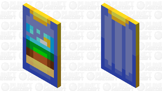 Realms Map Maker Cape in Hive Style Minecraft Mob Skin