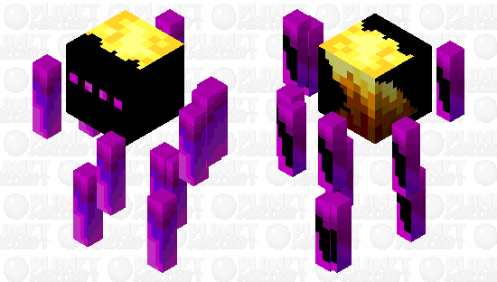 blaze + enderman Minecraft Mob Skin