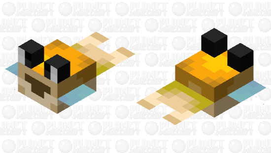 Happy Little Pufferfish Minecraft Mob Skin