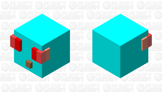 Ice slime Minecraft Mob Skin