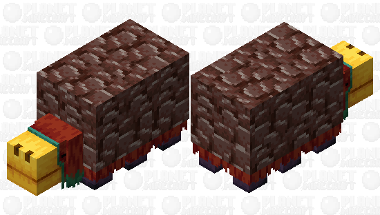 Nether Turtle Minecraft Mob Skin