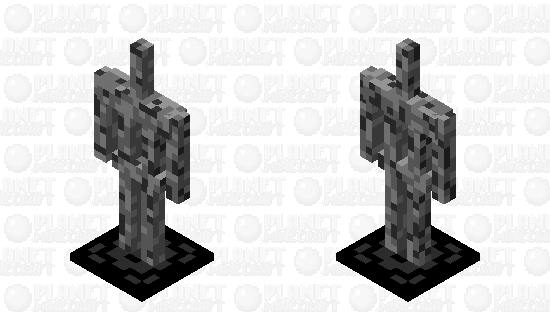 Stone Armor Stand Minecraft Mob Skin