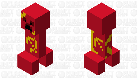 Soviet creeper Minecraft Mob Skin