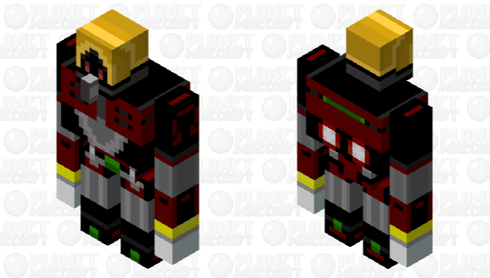 Omega Robot Minecraft Mob Skin