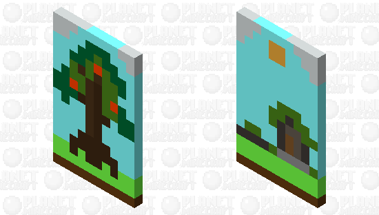 Apple tree 🌳🍎 Minecraft Mob Skin