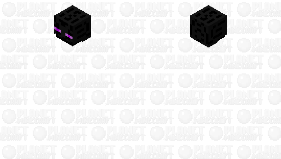 Just a Enderman Head Minecraft Mob Skin