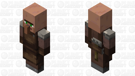 Villager Minecraft Mob Skin
