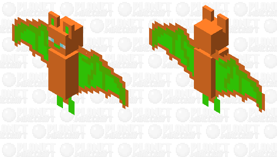 mango the fruit bat Minecraft Mob Skin