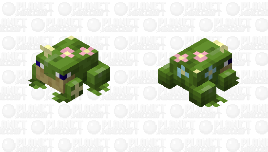 Lil cute frog UwU Minecraft Mob Skin