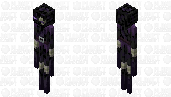 Corrupted Enderman (Void Corruption) Minecraft Mob Skin