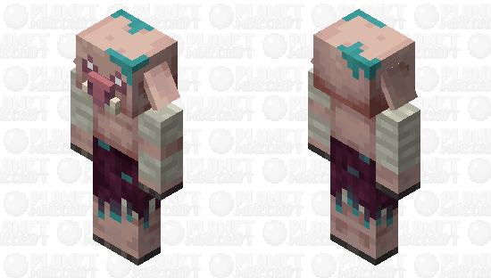 spore horde piglin Minecraft Mob Skin
