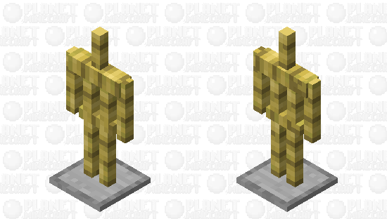 Bamboo armor stand Minecraft Mob Skin