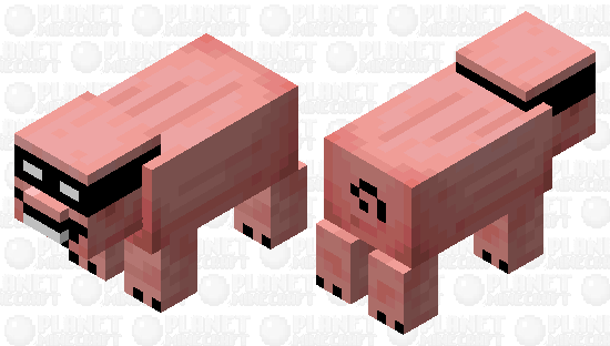 pig Minecraft Mob Skin