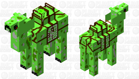 creep camel Minecraft Mob Skin