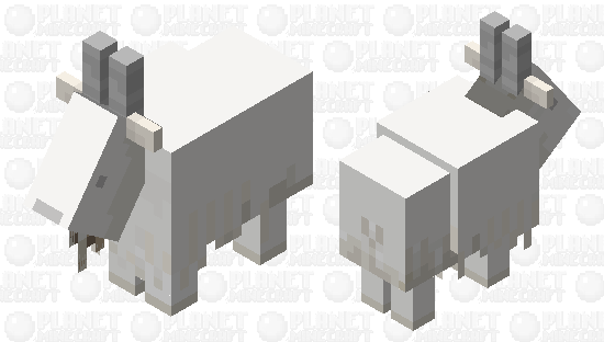 goat but cute :] Minecraft Mob Skin