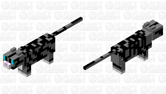 Tabby cat Minecraft Mob Skin