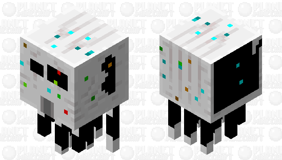 Glitch Ghast Minecraft Mob Skin