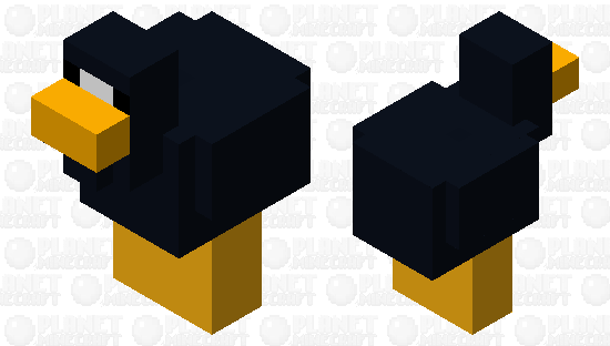 black chicken Minecraft Mob Skin
