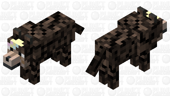 Enid in her werewolf form | Wednesday (spoilers) Minecraft Mob Skin