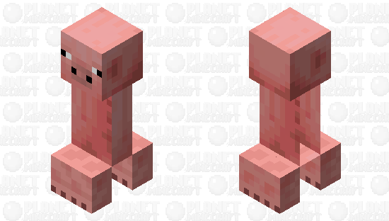 pig creeper Minecraft Mob Skin