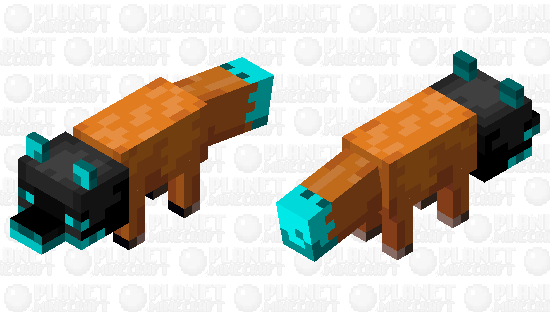 Robofox in camuflage Minecraft Mob Skin