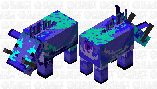 Soul Hoglen Minecraft Mob Skin