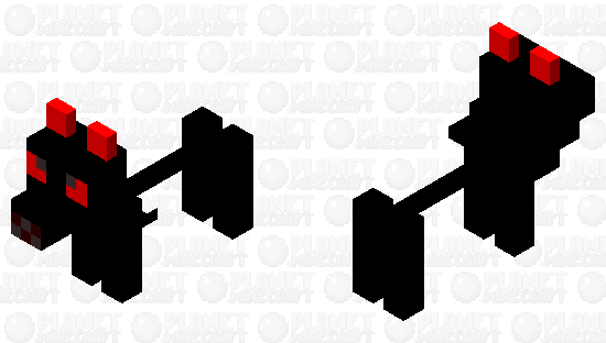 devil doggo Minecraft Mob Skin