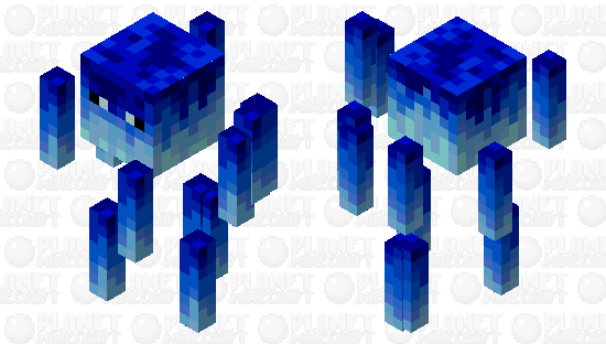 Inverted Blaze Minecraft Mob Skin
