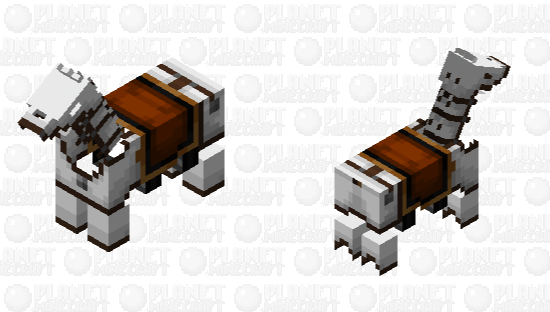 Standard Leather Horse Armor Texture in 2x Resolution - Base Minecraft ...