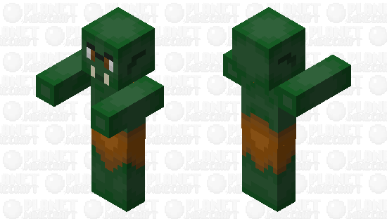 Orc Minecraft Mob Skin