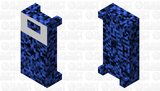 blue Minecraft Mob Skin