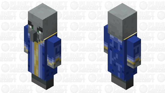 runic illager Minecraft Mob Skin