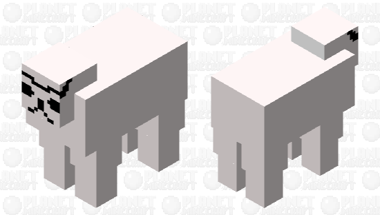 real sheep Minecraft Mob Skin