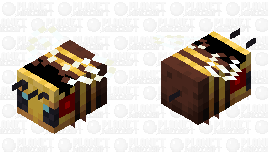 WolfGamer bee Minecraft Mob Skin
