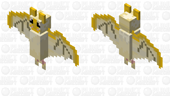 Fruit bat Minecraft Mob Skin