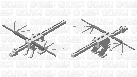 Inverted Ender Dragon Minecraft Mob Skin