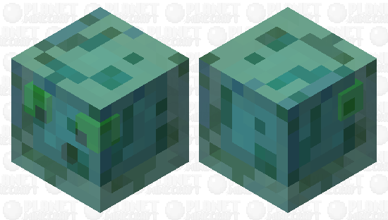 Blue Slime Minecraft Mob Skin