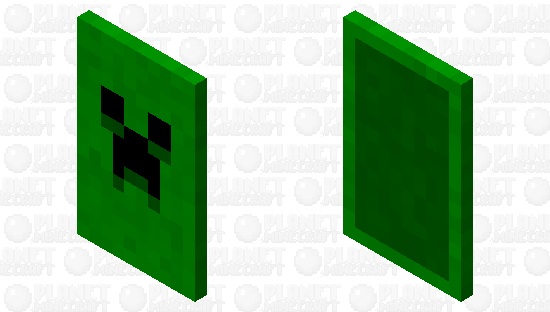 Creeper Cape Minecraft Mob Skin