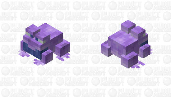 Inverted Frog Minecraft Mob Skin