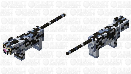 Wild Blue Ocelot Minecraft Mob Skin